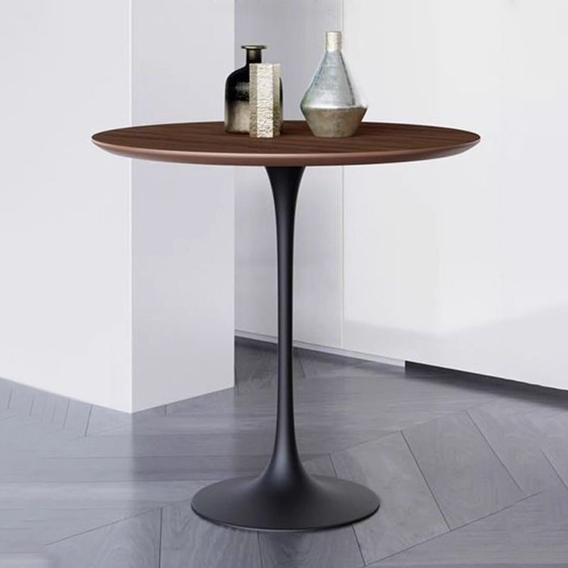 Side Table Small Coffee Table American Solid Wood Tulip Milk Tea Shop ...