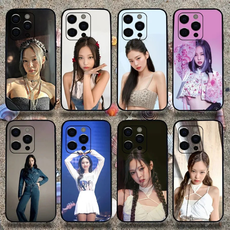 TK-1 Kpop J-Jennie Kim phone case for Apple iPhone 15,14,13,12,11,Pro,X ...