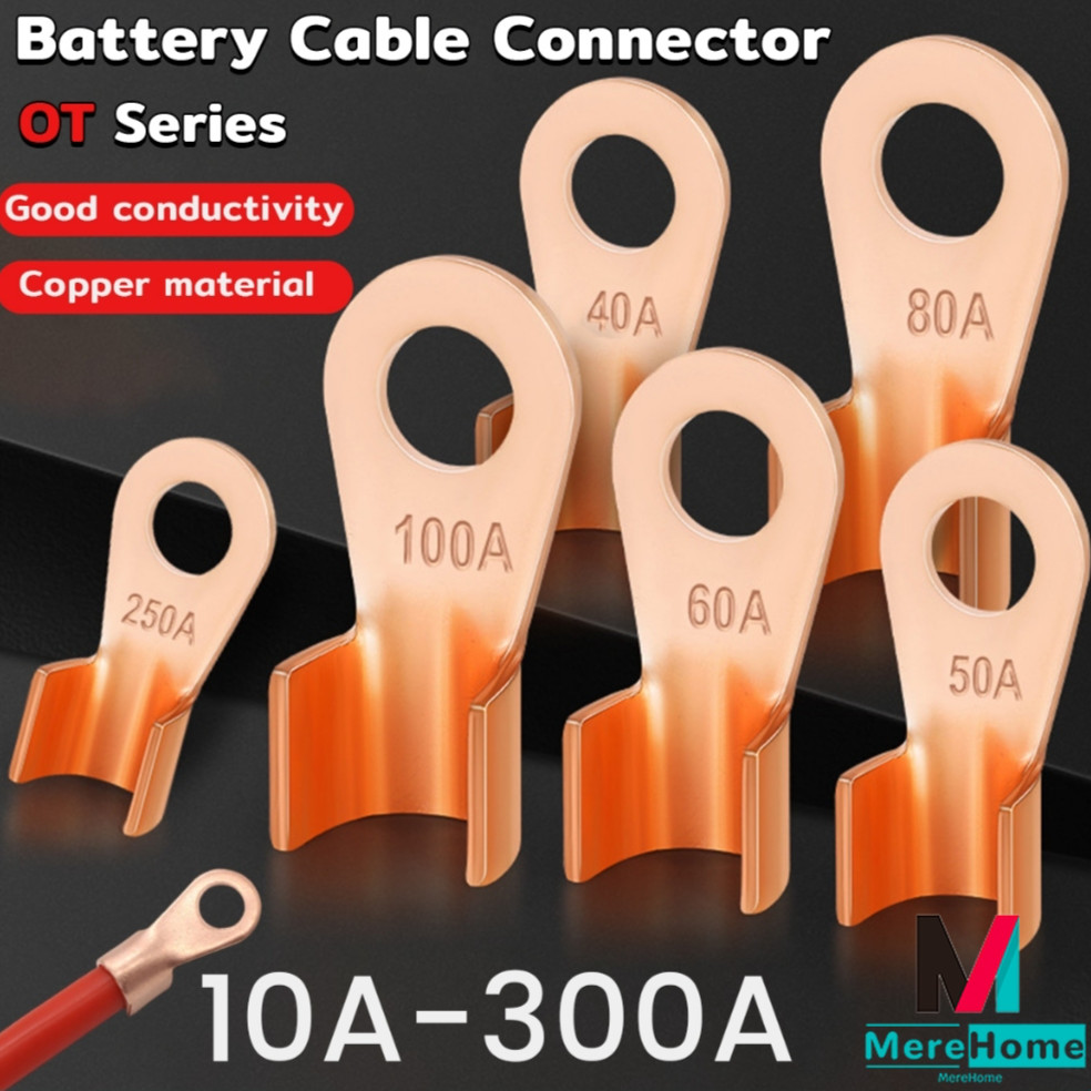 MereHome Terminal OT Series 60 A - 300 A Splice Wire Dia Copper ...