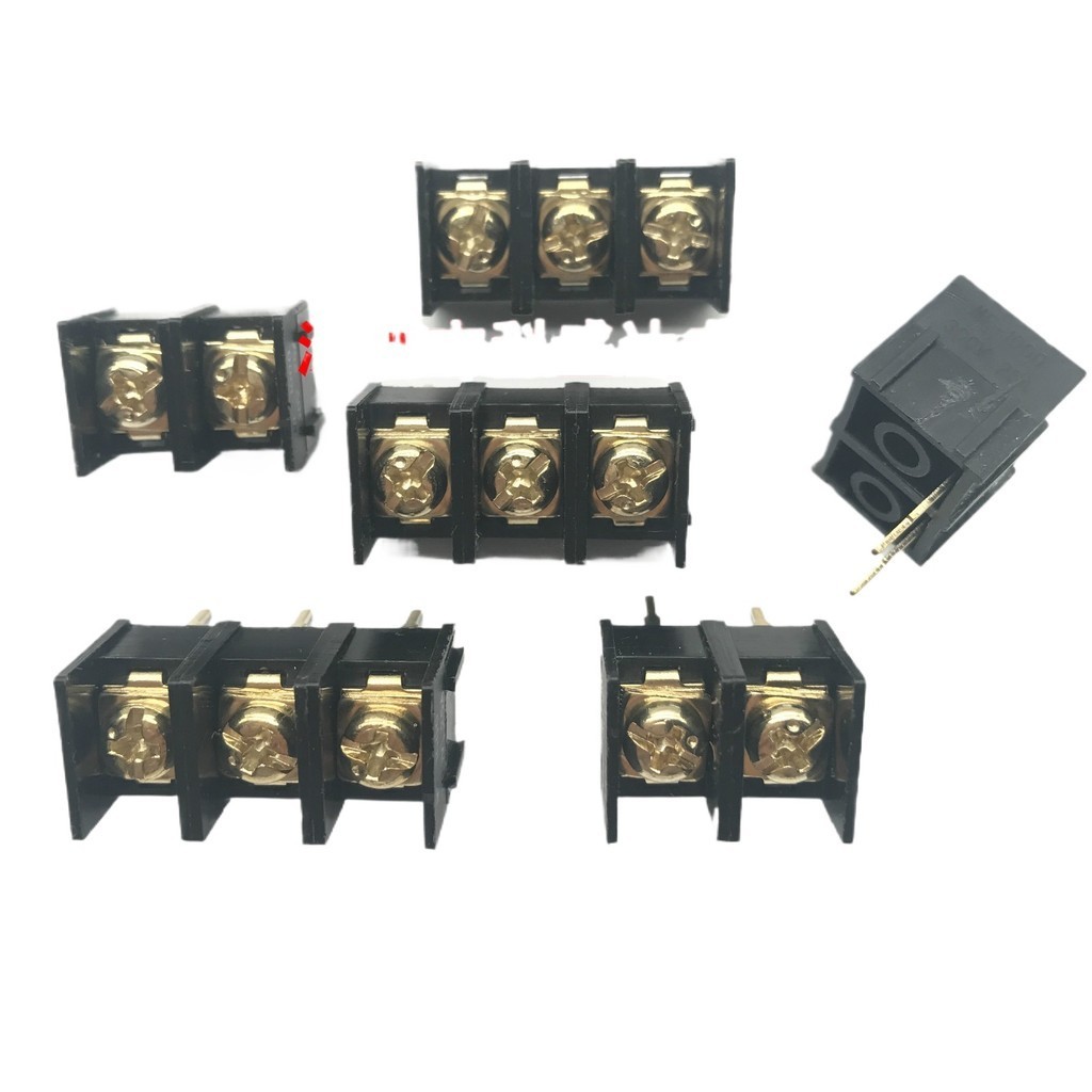 5pcs/lot Fence Type Terminal DG/KF1000 2P/3P/4P Pitch 10MM Gold-Plated ...