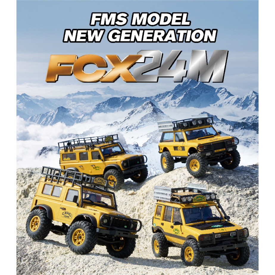 FMS New Release FCX24M 1/24 Electric Remote Control Model Car MINI ROCK ...
