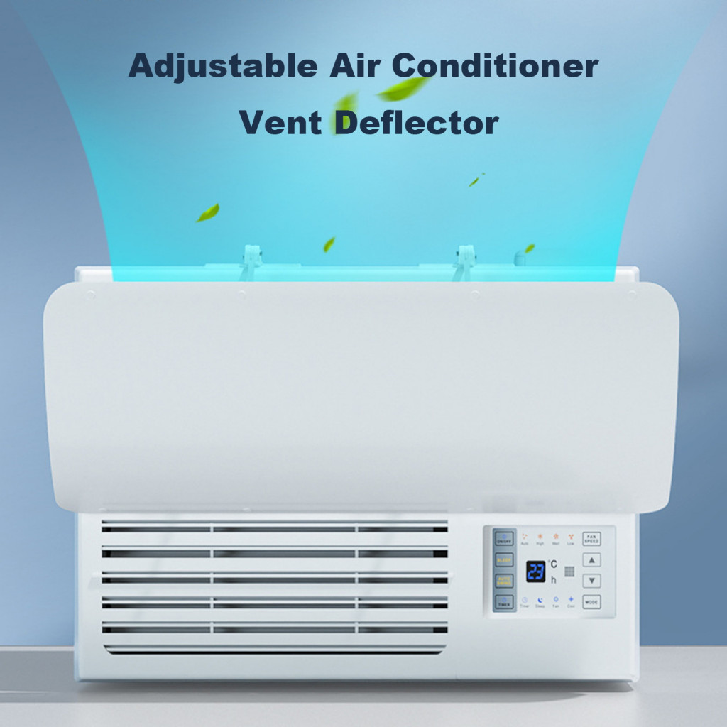 Air Conditioner Windshield Durable Pvc Air Conditioner Baffle ...