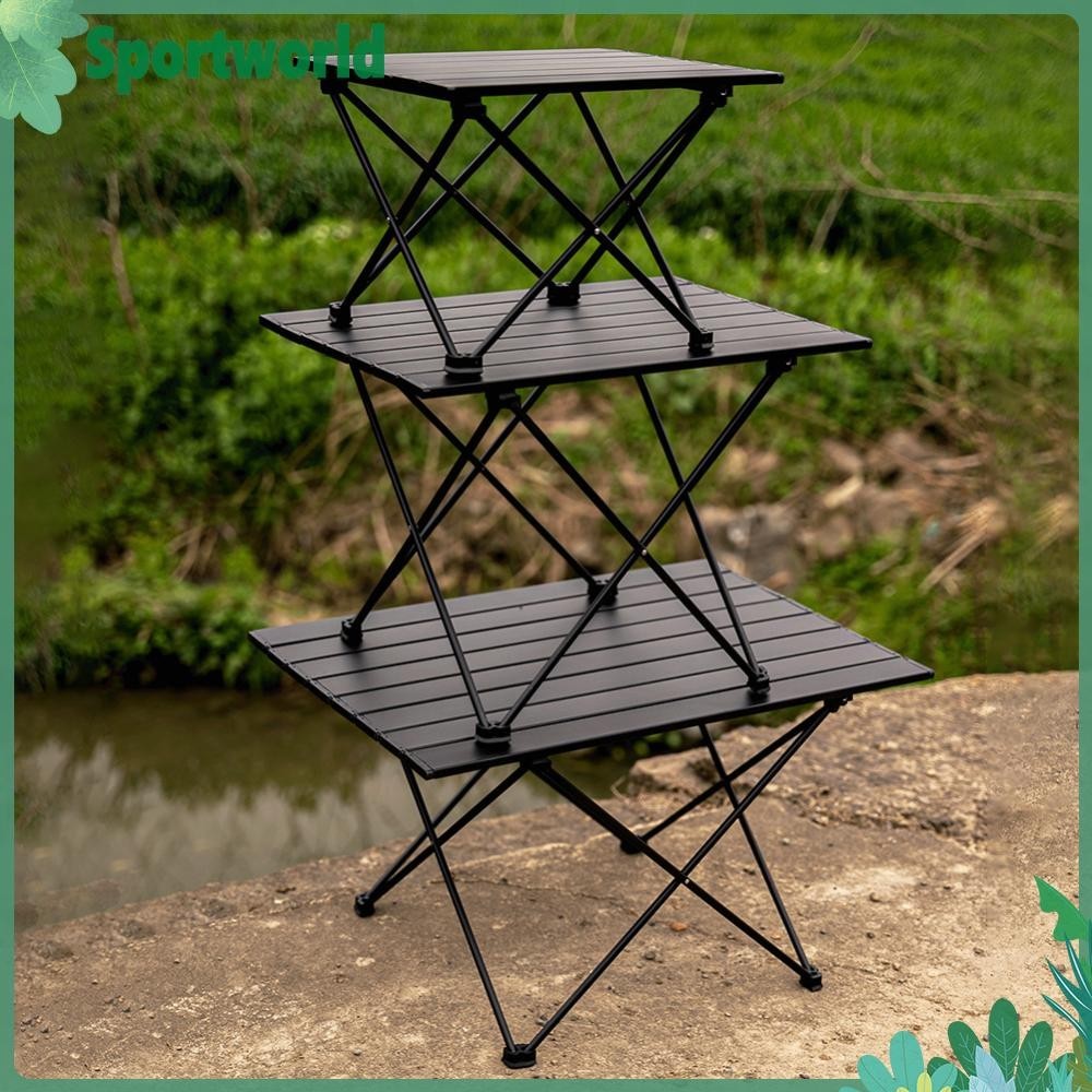 Ultralight Portable Folding Camping Table Foldable Outdoor Dinner Desk ...