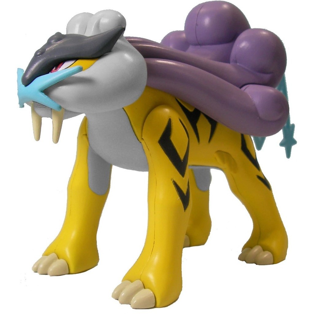 Pokemon plastic model collection No.10 Select series Raikou color-coded ...