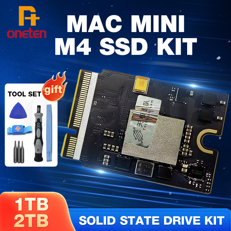 Solid State Drive Kit 1T/2T For MAC MINI M4 SSD Expand Hard Disk Capacity SSD Component Without ...