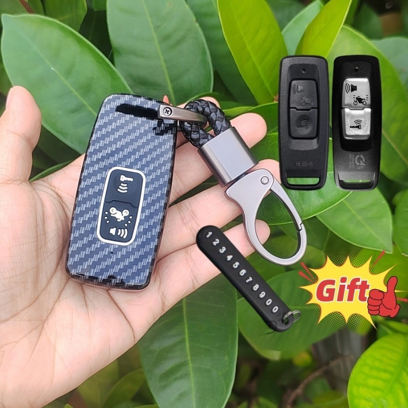 Pcx 160 Click 160 Airblade 160 Adv 160 Remote Key Holder Carbon Fiber ...