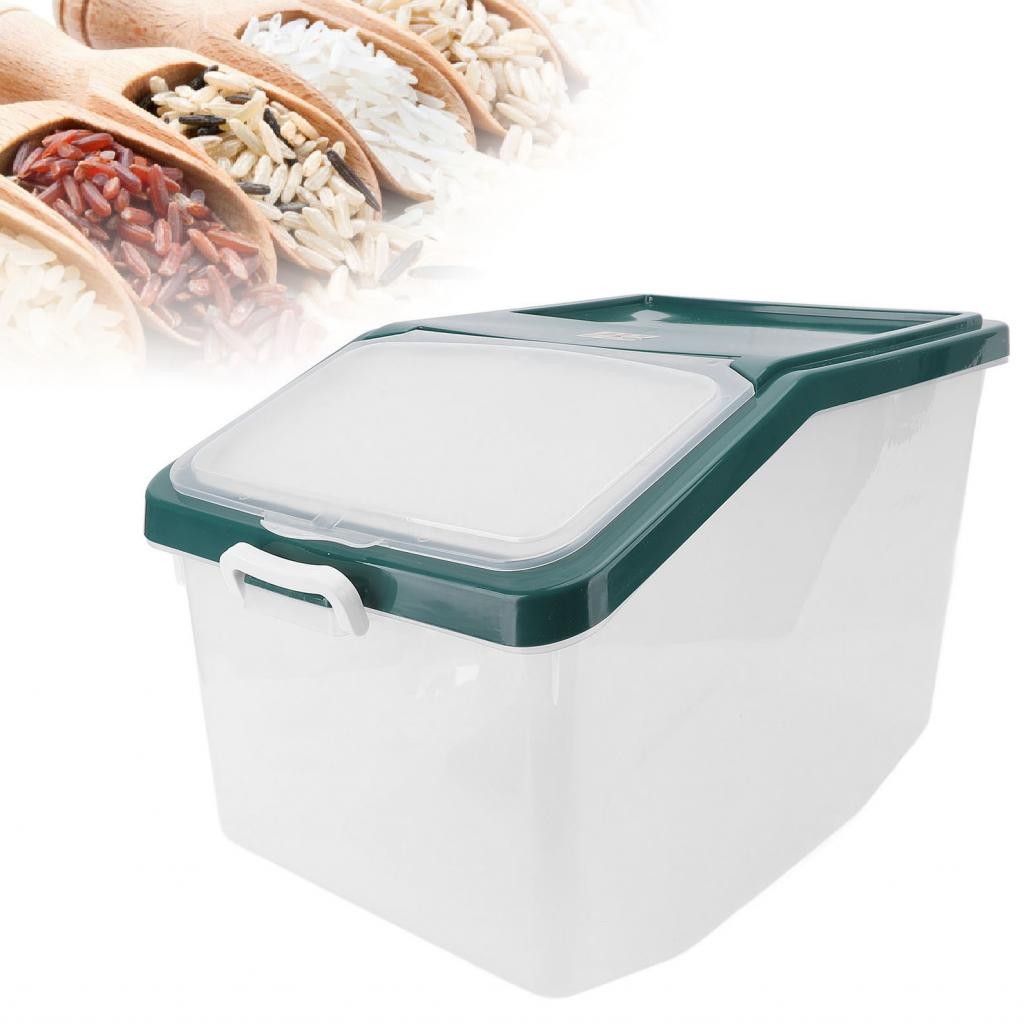 Dsubuy Asixxsix Rice Storage Container 25KG Large Capacity Flour Space ...