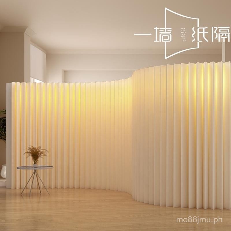 Paper Screen Partition Fake Wall Luminous Screen Blocking Office ...