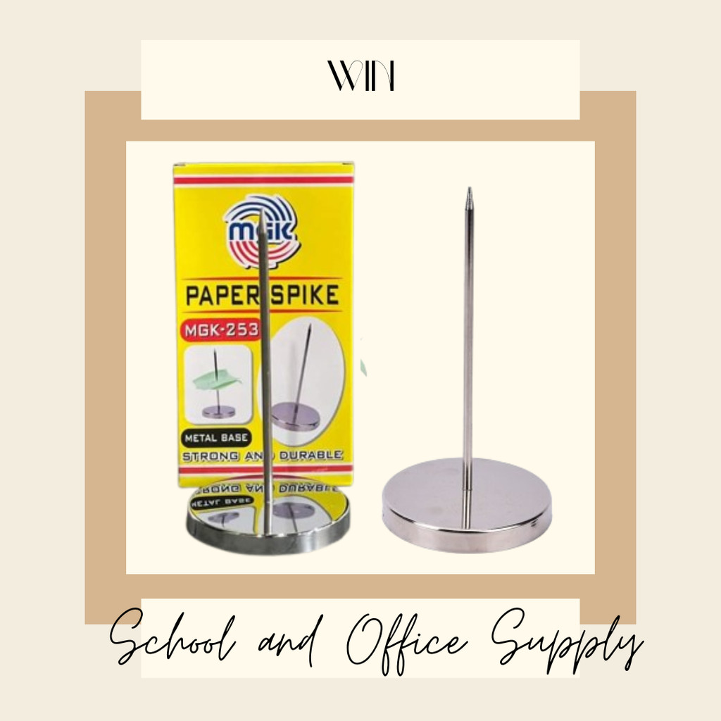 MGK -253 Paper Spike (Metal Base) | Shopee Philippines
