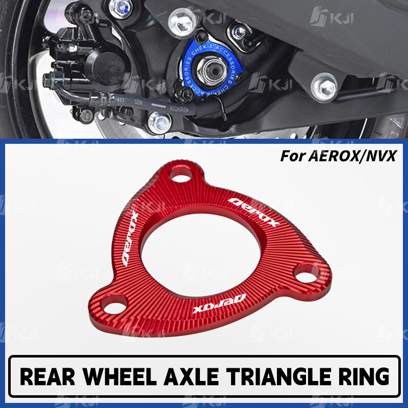 For Yamaha AEROX NVX 155/125/ALPHA TURBO Rear Wheel Axle Ring Cap Nut ...