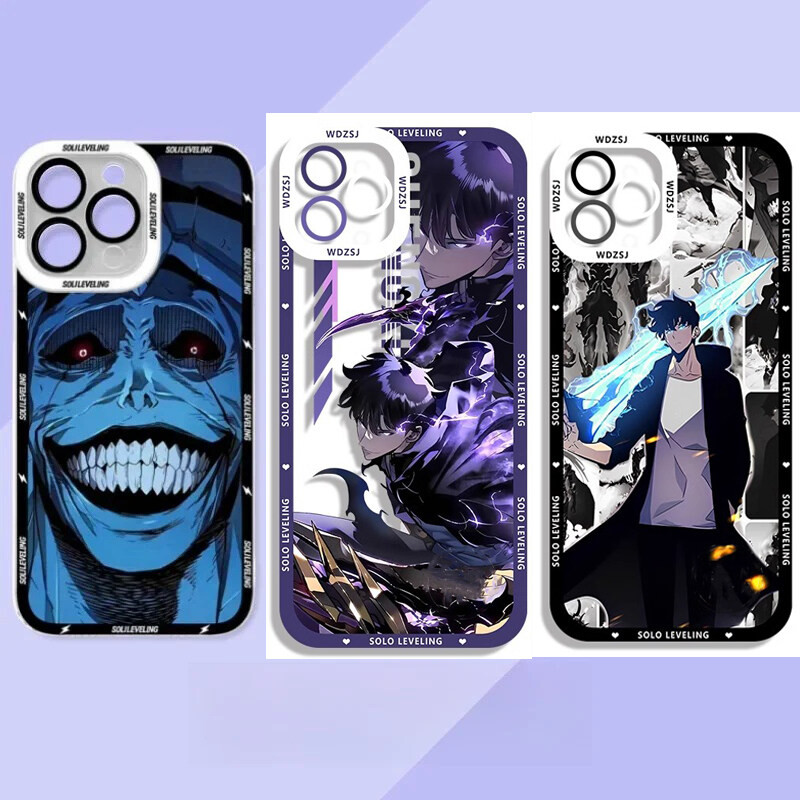 Anime Solo Leveling Phone Casing For IPhone 16e 16 15 14 13 12 11 Pro ...