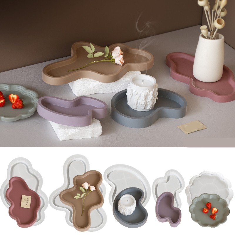 inste Flexible Resin Storage Holder Molds For Jewelry Trays And Cup ...