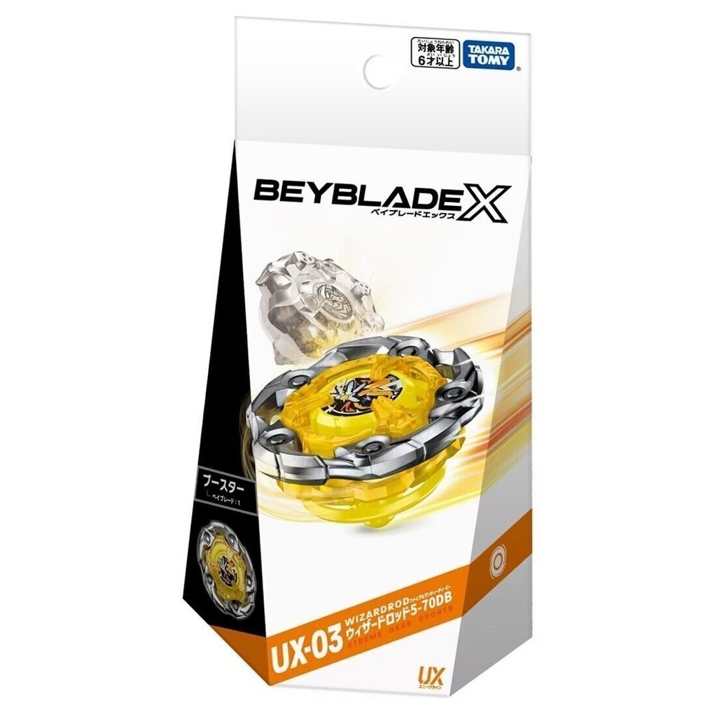 TAKARA TOMY Beyblade X UX-03 Genuine Enhanced Edition Magic Rod 5-70DB ...