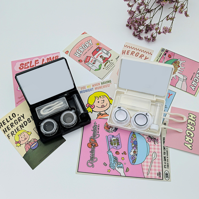 contact lens eyeshare contact lens eo contact lens Simple Black White ...