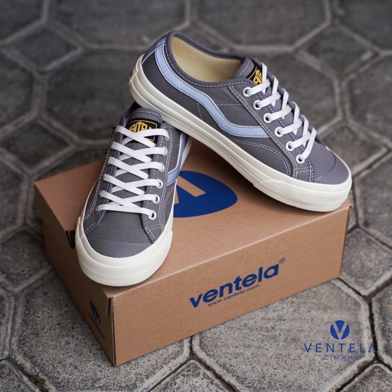 Ventela New Public Gray Low Shoes 100% Original - Men's Vantela Shoes ...