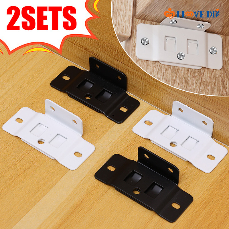 Practical Furniture Divider Board Fixed Support Buckle with Screws ...