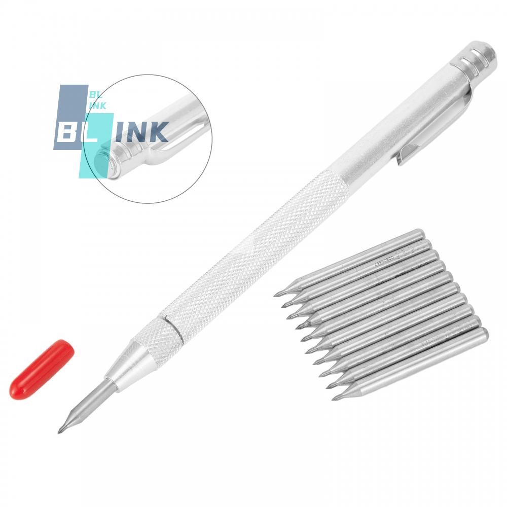 11PCS Scriber Kit Featuring Robust Tungsten Carbide Tips for Precision ...