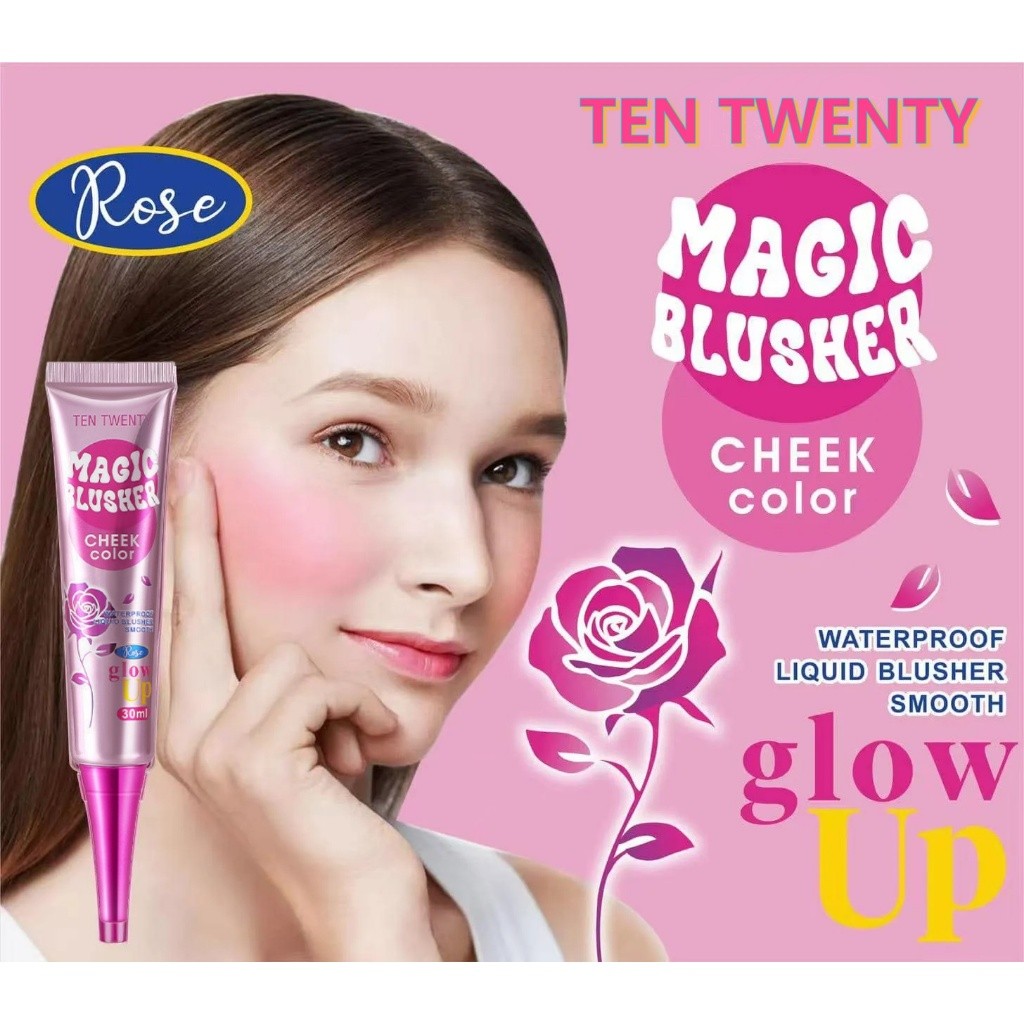 Ten Twenty Waterproof Magic Blusher Cheek Color Long Lasting Liquid ...