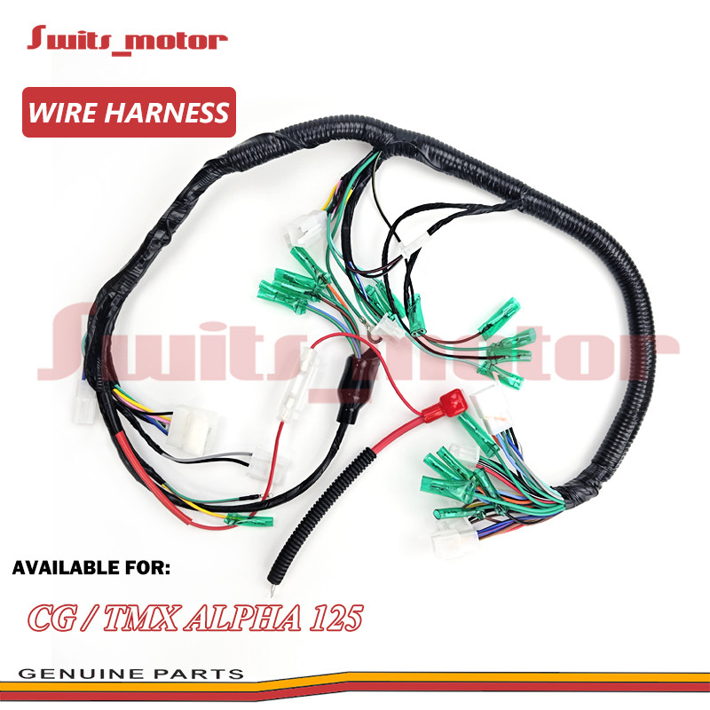 TMX ALPHA 125 HARNESS WIRING COMPLETE SET CDI TYPE | Shopee Philippines