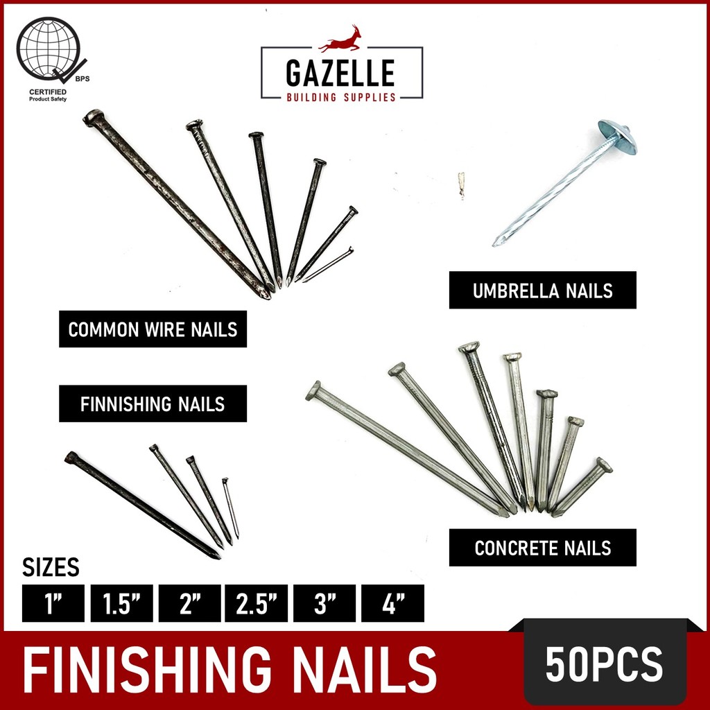 Common Wire Nails / Finishing Nails / Concrete Nails / Umbrella Nails ...