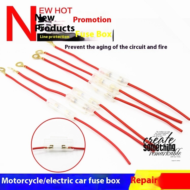 Universal 6-Way 30A Fuse Box for Scooter, Electric Vehicle & Motorcycle ...