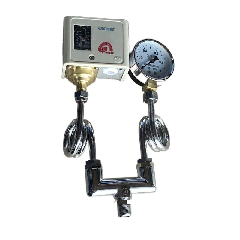 ♠ Full steam boiler pressure gauge + elbow copper generator pressure ...