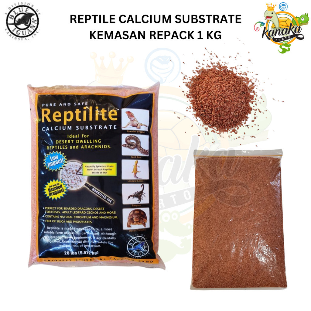 Caribsea Reptile Sand REPACK 1 Kg Bearded Dragon Sand Cage Mat Gecko ...