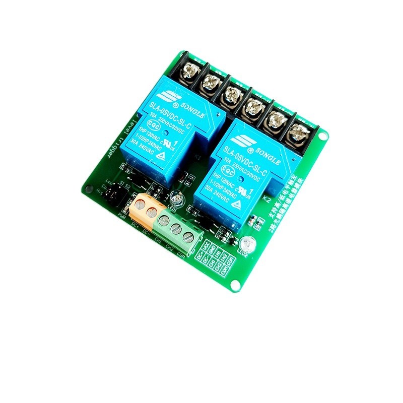 2-way 30A high and low level trigger relay module 5V smart home PLC ...