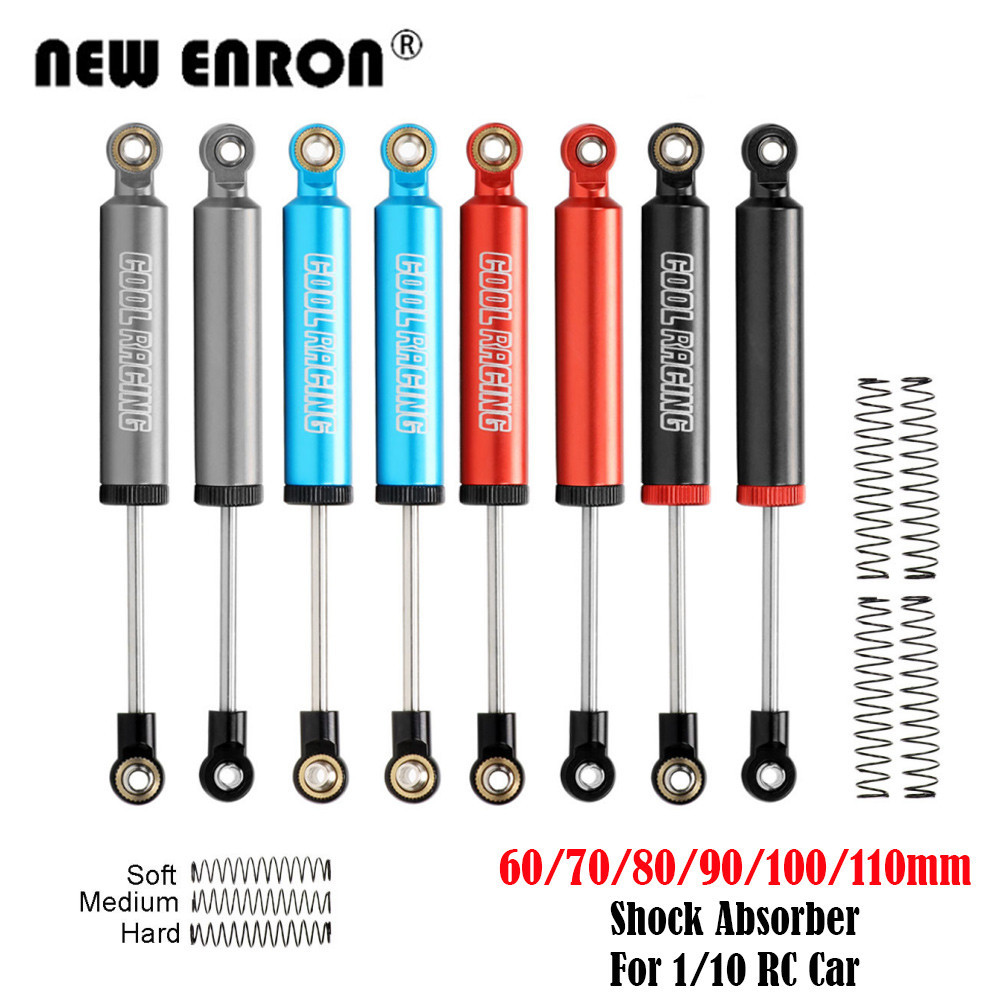 2Pcs 60/70/80/90/100/110mm Damper Built-in Spring Shock Absorber Alloy ...