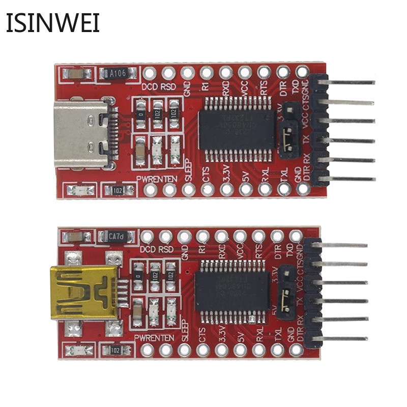 FT232RL FTDI USB 3.3V 5.5V To TTL Serial Adapter Module for Arduino ...