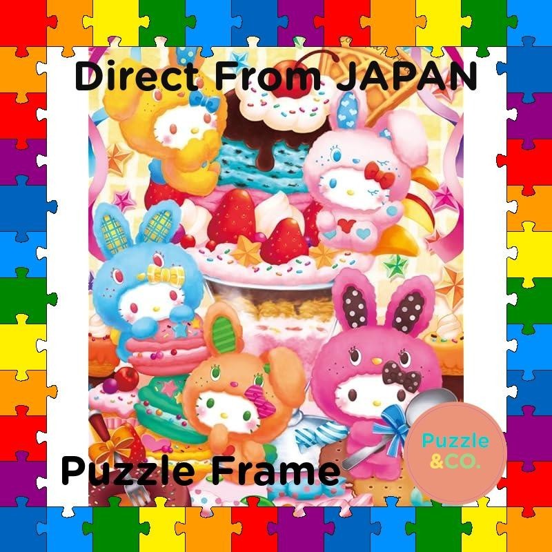 Direct From JAPAN 1000 pieces jigsaw puzzle - Hello Kitty Colorful ...