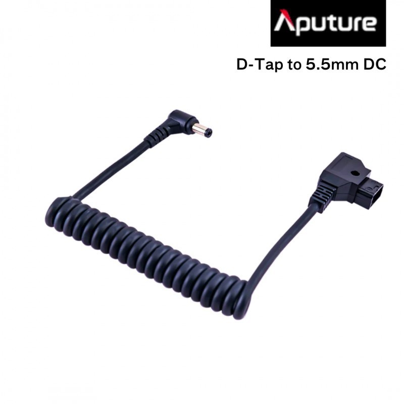 Aputure Amaran D-Tap to 5.5mm DC Barrel Power Cable for Amaran COB 60 ...