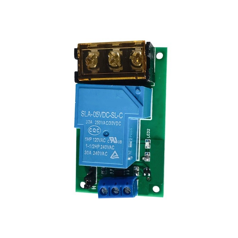 1-way relay module 30A with optocoupler isolation, support high and low ...