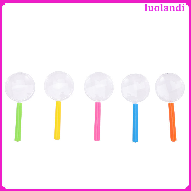 Children's Glass 30 Pcs Handheld Magnifier Kid Outdoor Toys Observation ...