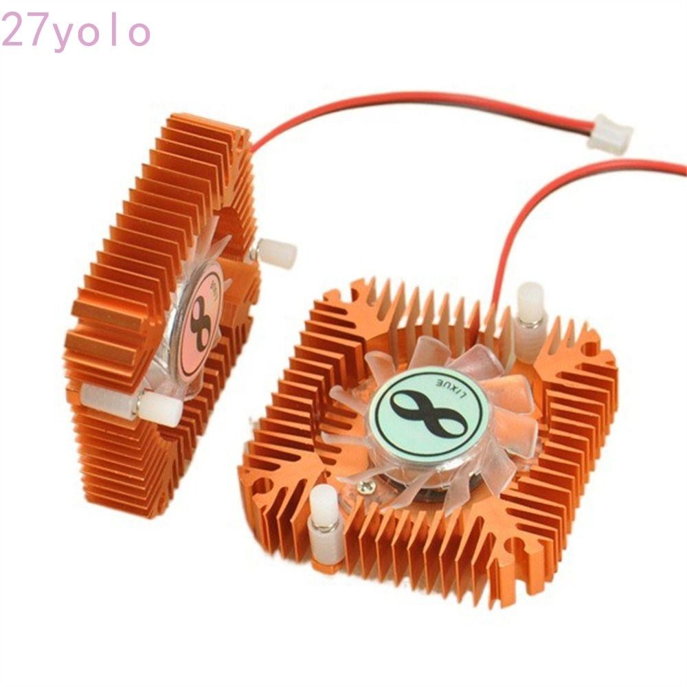 YOLO Heatsink with Fan LED Light DC12V Cooling Fan Cooling Pad Graphics ...
