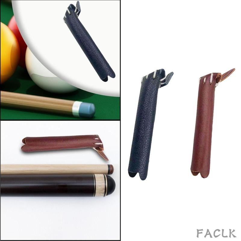 [Faclk] Snooker Cue Tip Cover Snooker Pool Pole Protective Case Sleeve ...