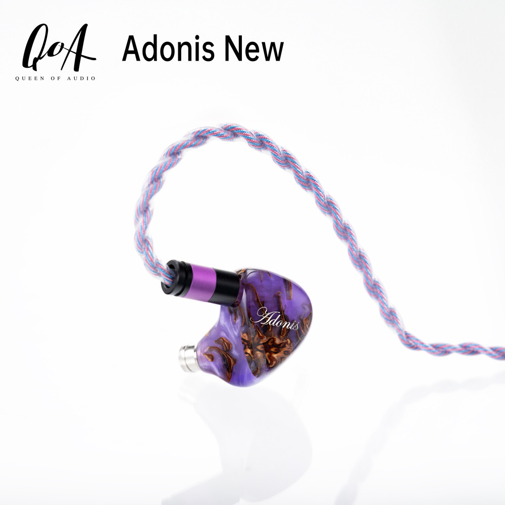 Kinera QoA Adonis 2.0 New in Ear Earphones 1DD+2BA Hybrid Pinecone ...