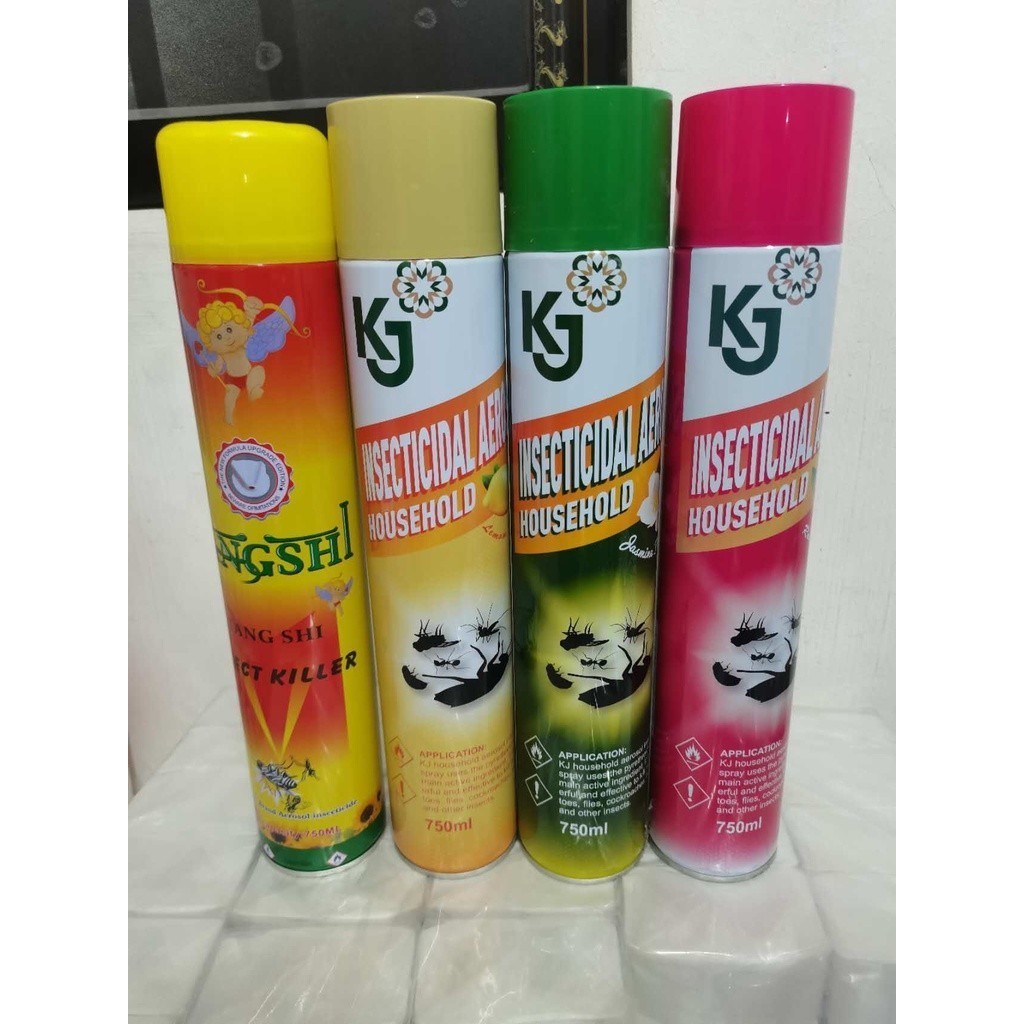 (COD) ♞,♘l Z&H TANGSHI KJ INSECTICIDAL AEROSOL SPRAY 750mL | Shopee ...