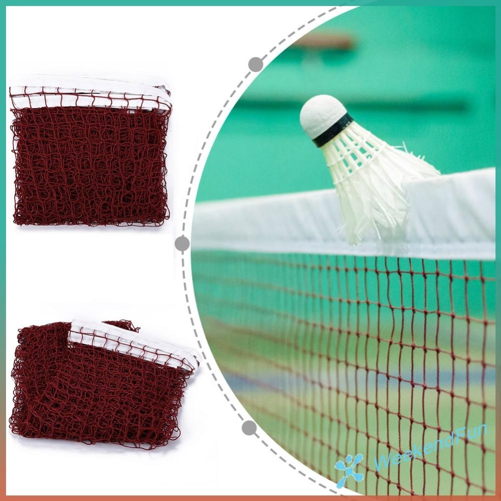 WE★ Badminton Replacement Net Easy Setup Badminton Net Replacement Professional Badminton Mesh ...
