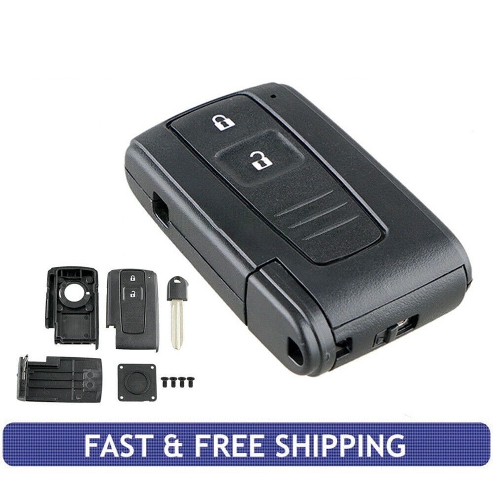 For Toyota Corolla Verso Prius 2 Button Smart Key Case Replacement ...