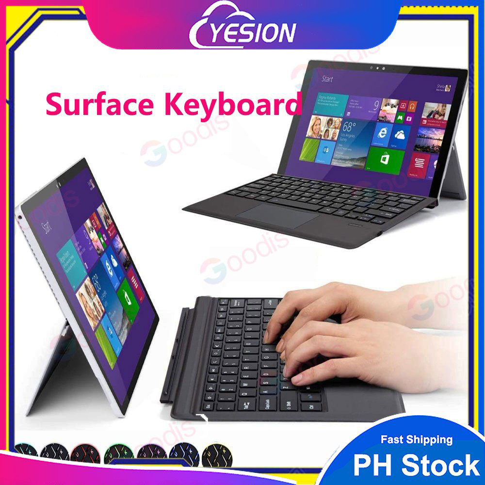 Backlight Wireless Bluetooth Keyboard For Microsoft Surface Pro 6 2018 ...