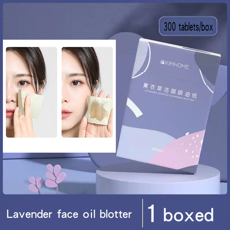 300pcs Facial Oil Control Absorption Sheets Tissue Face Blotting Skin ...