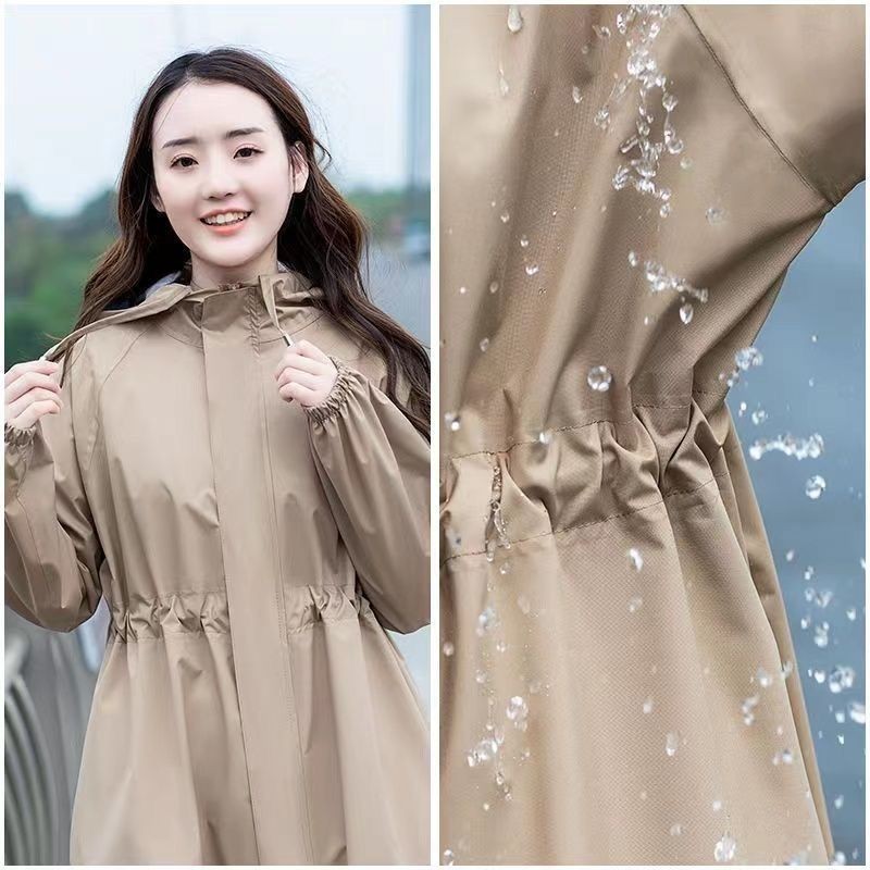 Raincoat Full Body One-Piece Rainproof Windbreaker Style Raincoat Men ...