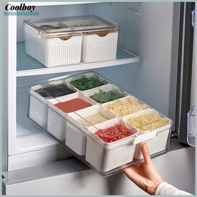 CB Divided Serving Tray, Snack Box, Charcuteries Container, Fridge ...