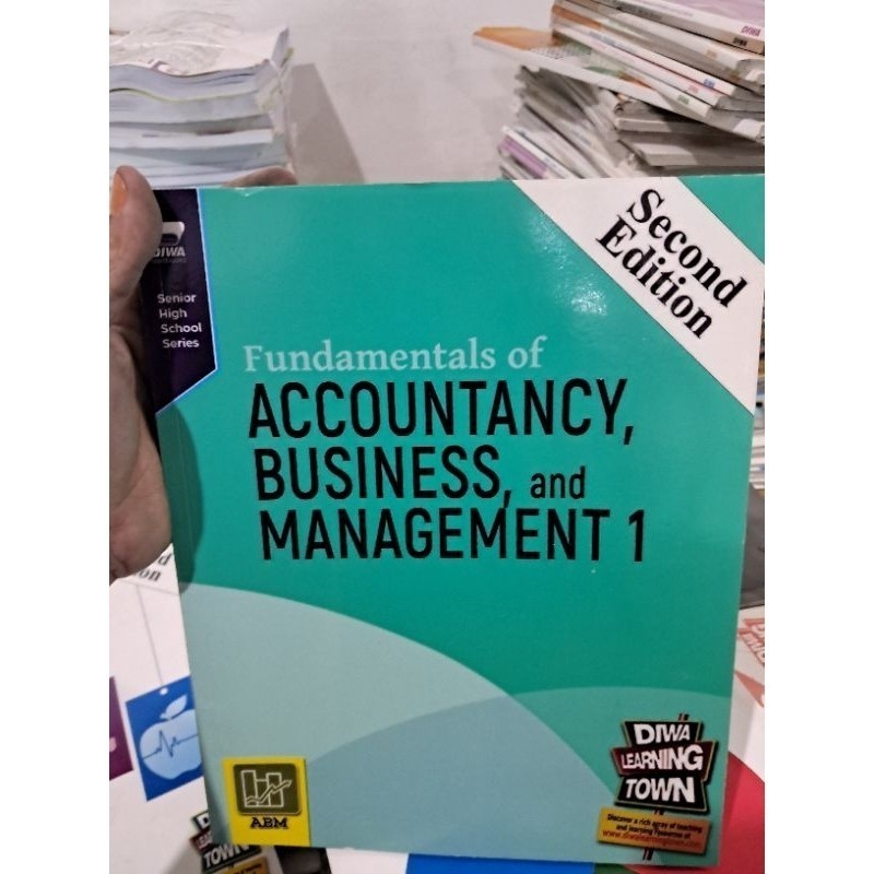 Fundamentals of Accountancy Business and Management 1 and 2 Second edition Diwa with Teachers ...