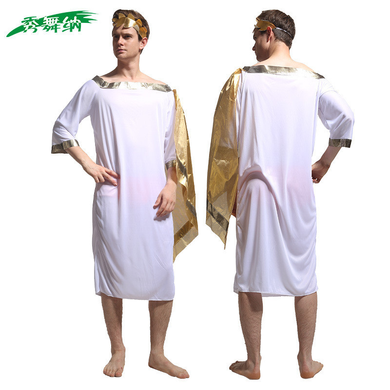 Greek Male God COS Costume Adult Male Masquerade Costume Halloween ...