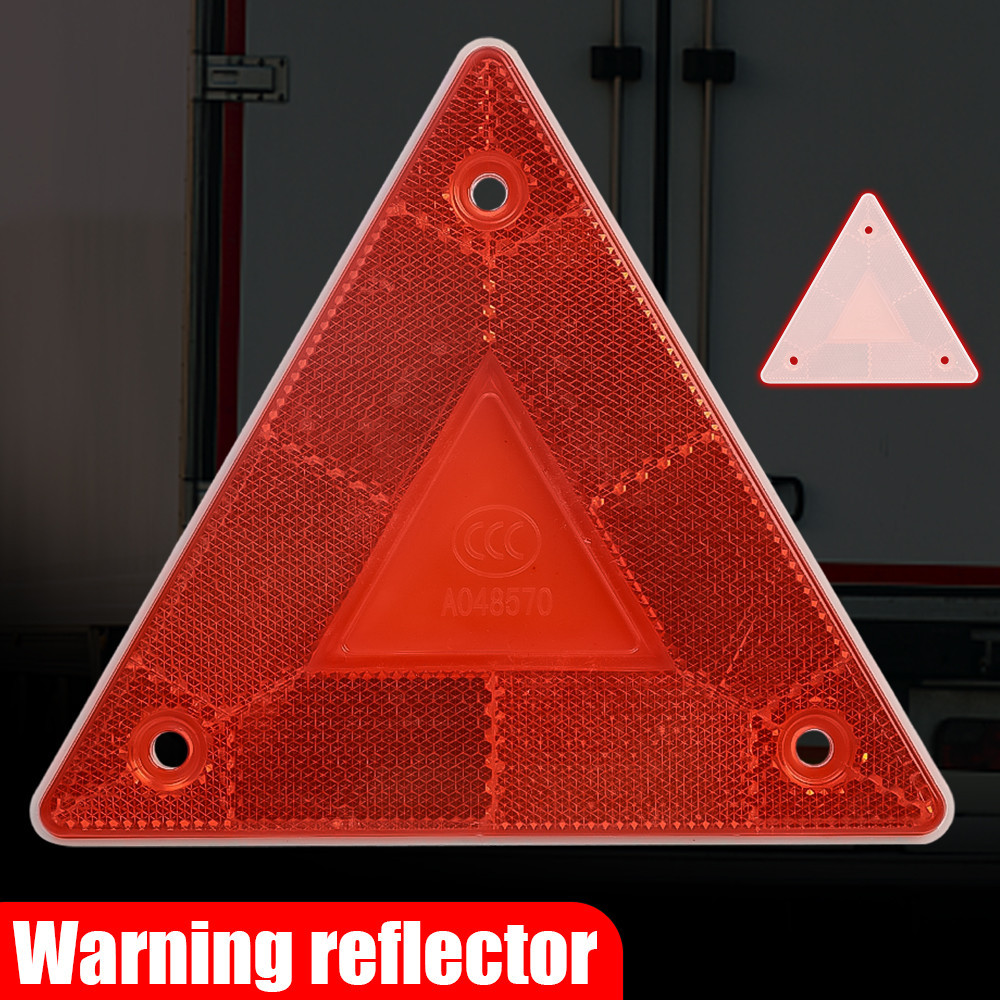 Truck Plate Rear Light - Red Trouble Sign - Stop Warning Signboard ...