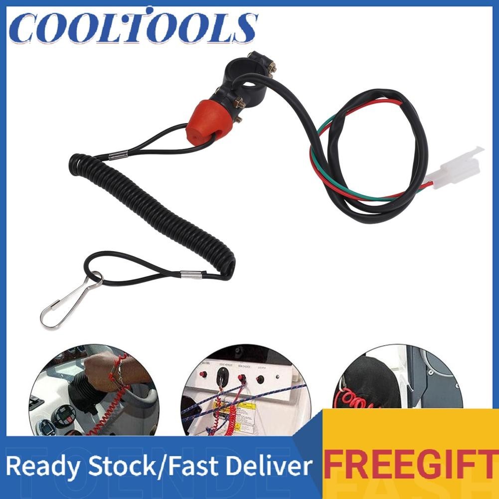 Cooltools Engine Safe Stop Cord Portable 2pin User Friendly 22mm ...