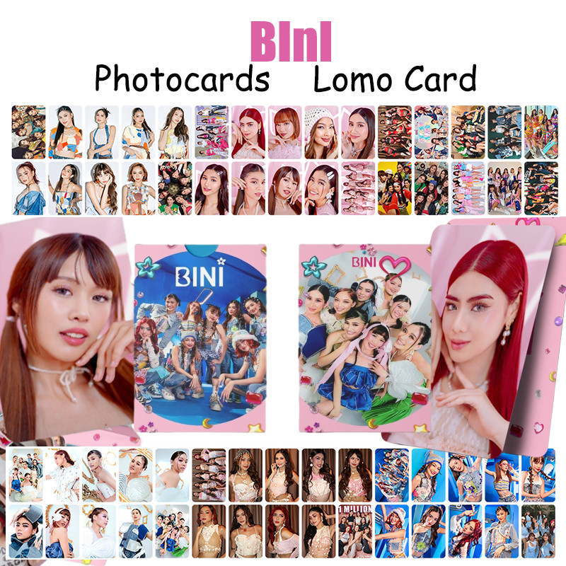 New Photocard BINI Lomo Cards Bini PhotoCards Fans Gift Jhoanna Maloi ...