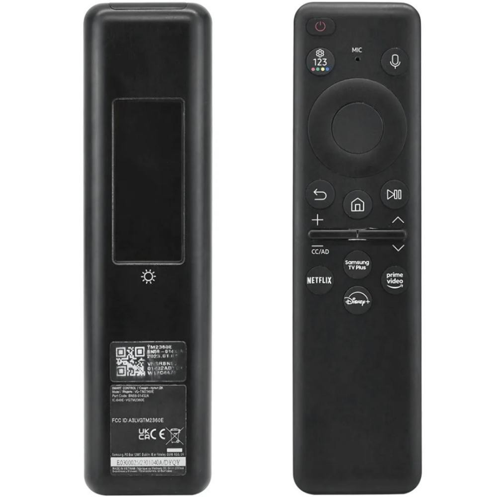Voice Solar Cell Rechargeable Remote Control for Samsung TV, BN59 ...